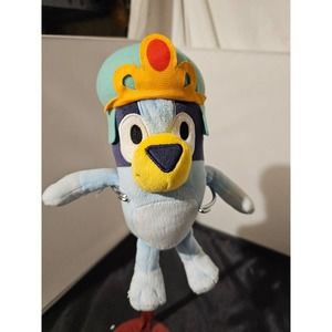moose toys | Toys | Bluey Friends 8 Princess Bluey Royalty Plush Queen ...